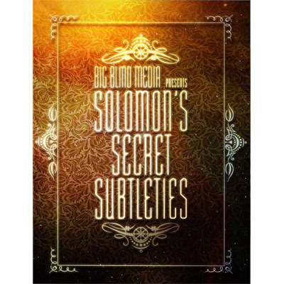 Solomon's Secret Subtleties by David Solomon video DOWNLOAD - Magic Trick
