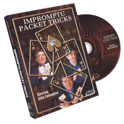 Impromptu Packet Tricks by Aldo Colombini - DVD - Magic Trick
