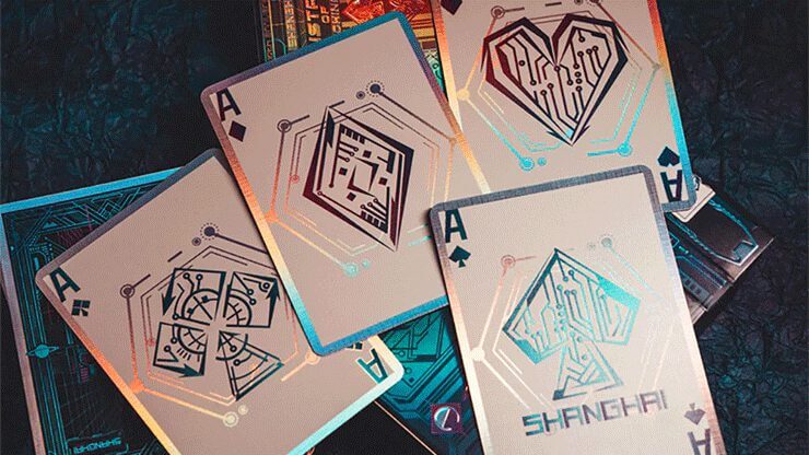 2025 Cardistry Con of China Holo Playing Cards by Bacon Magic - Magic Trick