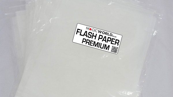 Flash Paper Premium 4 Sheets MagicWorld Magic Shop